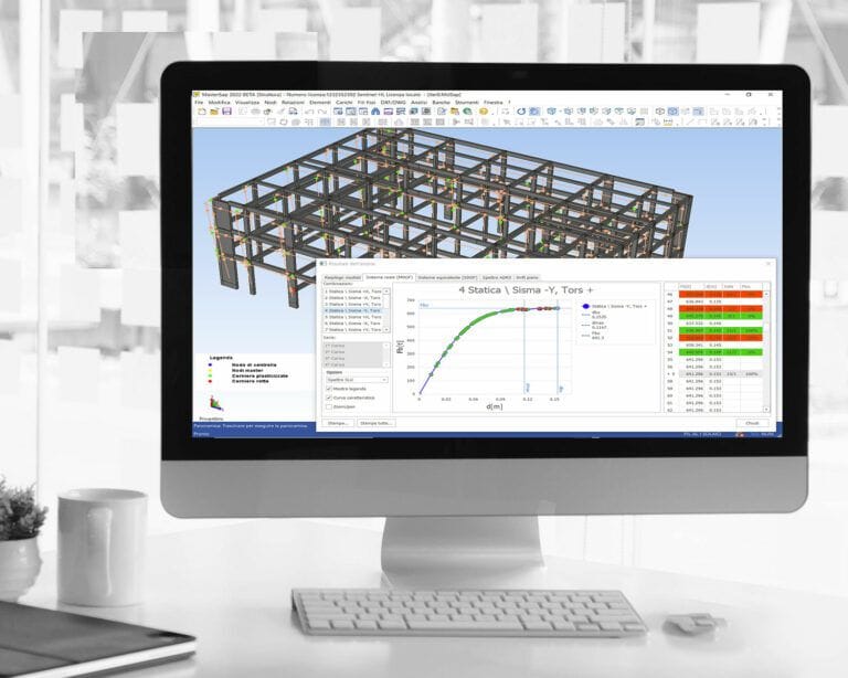 Software di analisi strutturale ad elementi finiti (FEM) MASTERSAP 4U ...