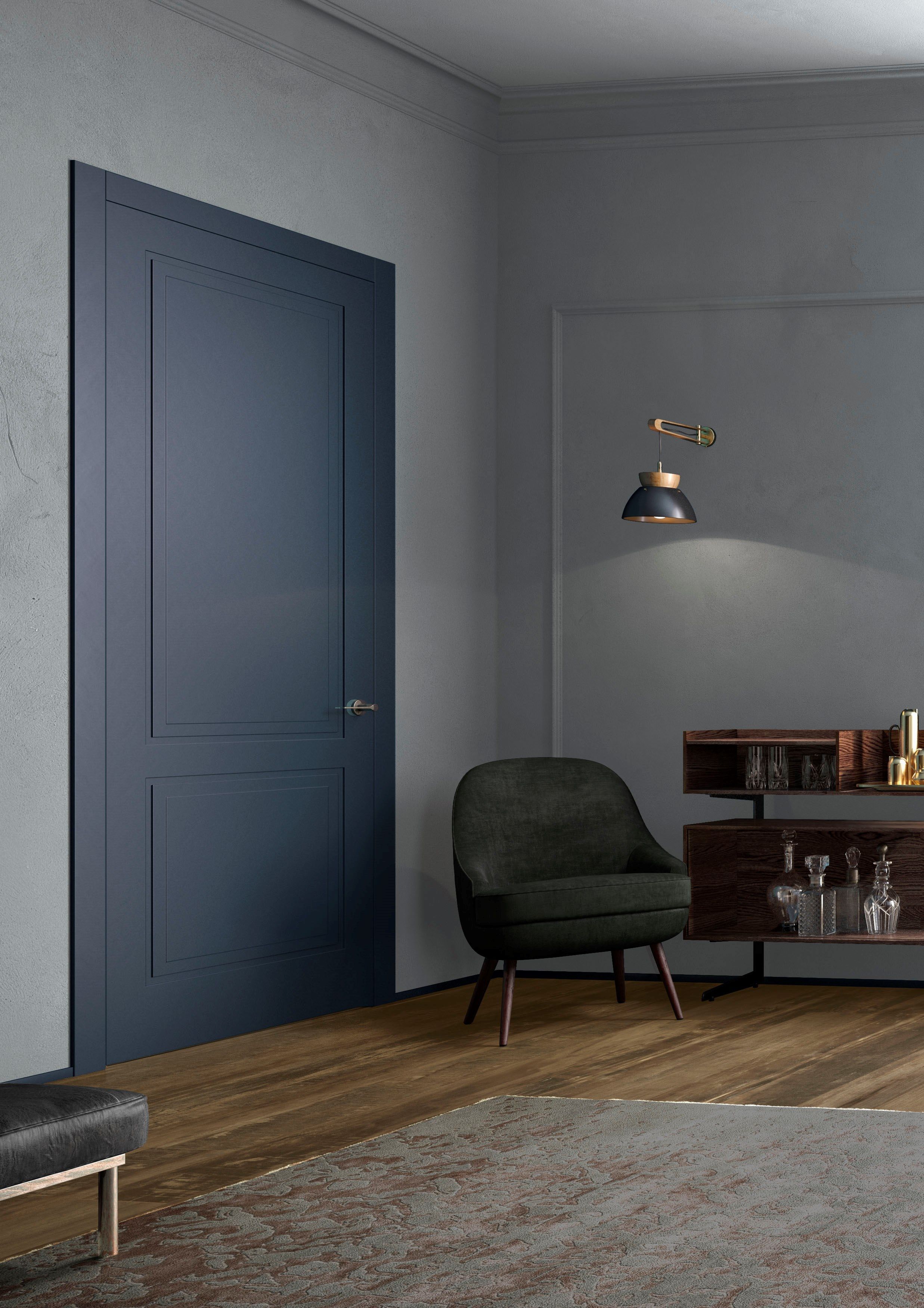 AND Hinged wooden door By ALBED | design CRS ALBED