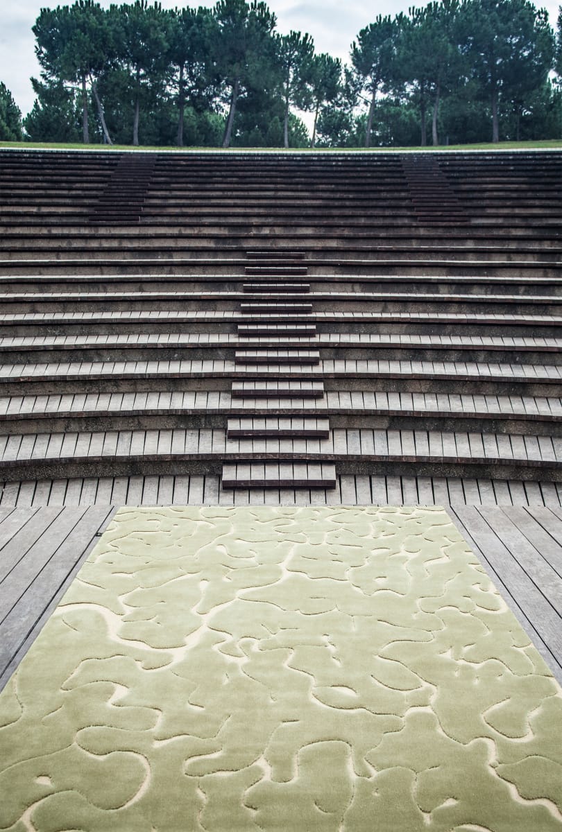 Handmade fabric rug ANDALUCIA By NOW Carpets design Arik Levy