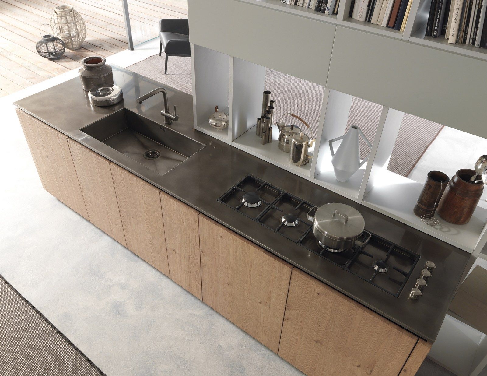ANDROMEDA | Oak kitchen Andromeda Collection By Floritelli Cucine
