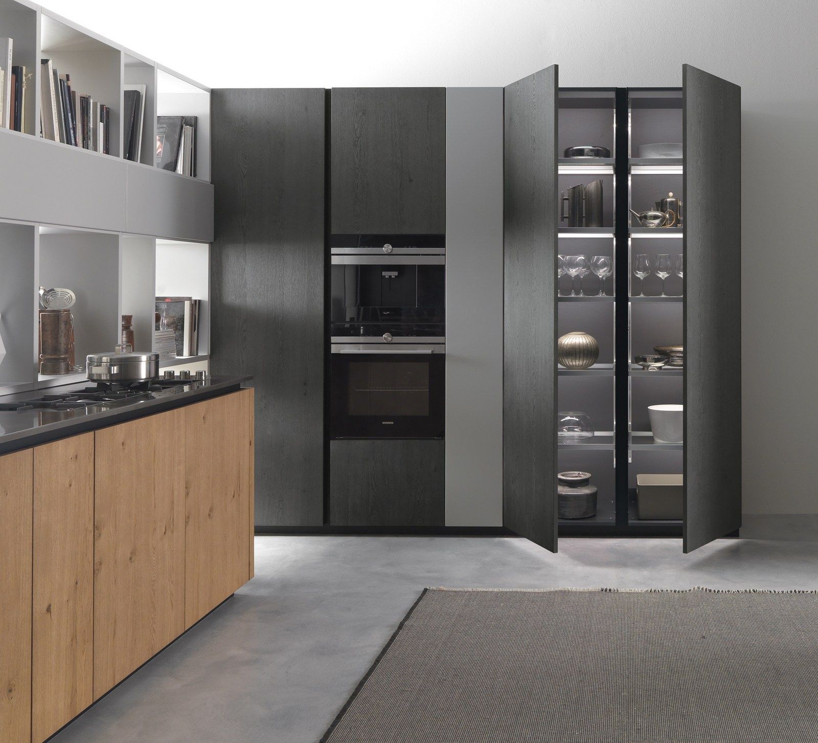 ANDROMEDA | Oak kitchen Andromeda Collection By Floritelli Cucine