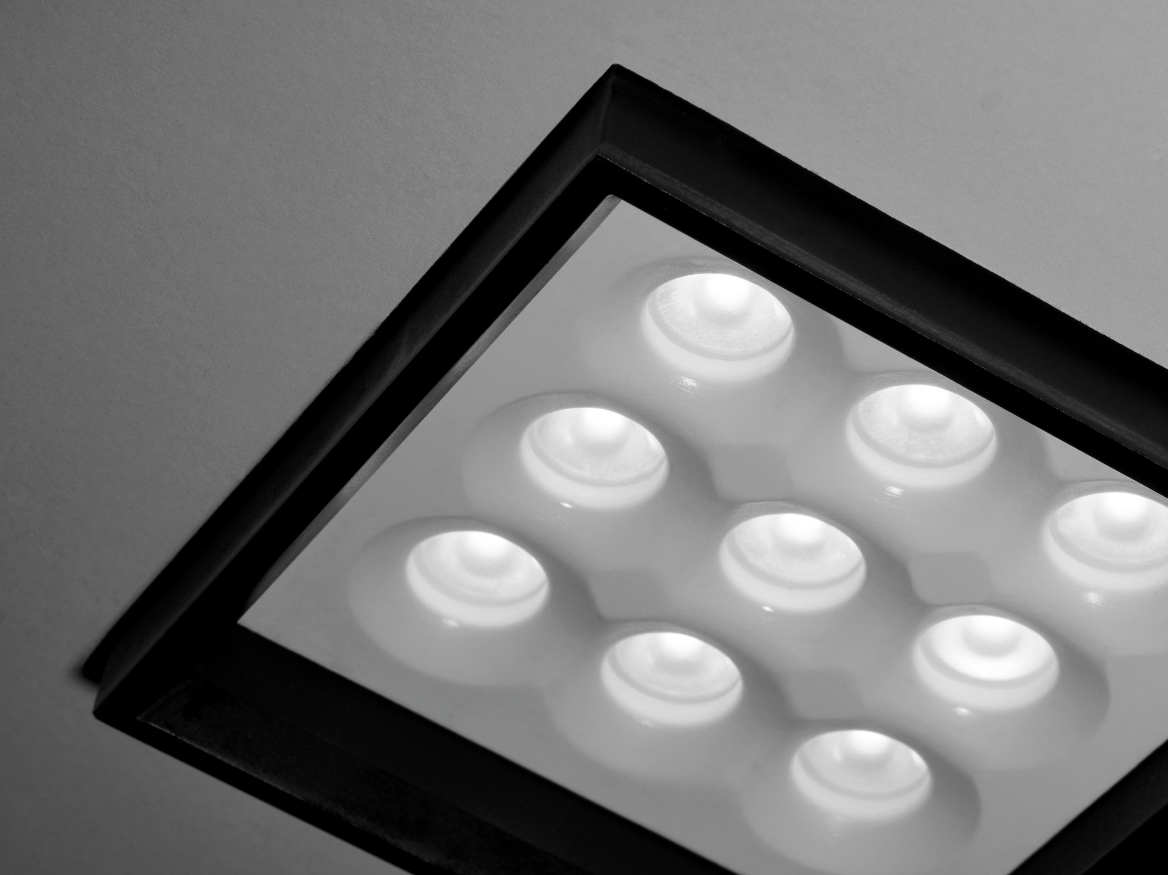 Lámpara para falso techo encastrable LED de yeso de estilo moderno ...