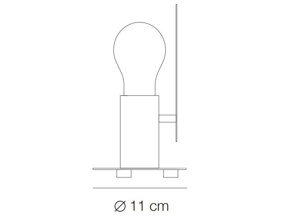 ANGEL L | Indirect light table lamp By STIP design Elia Mangia