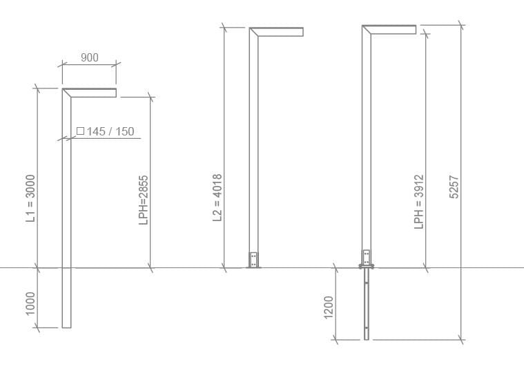 ANGELO Street lamp By Timberlab