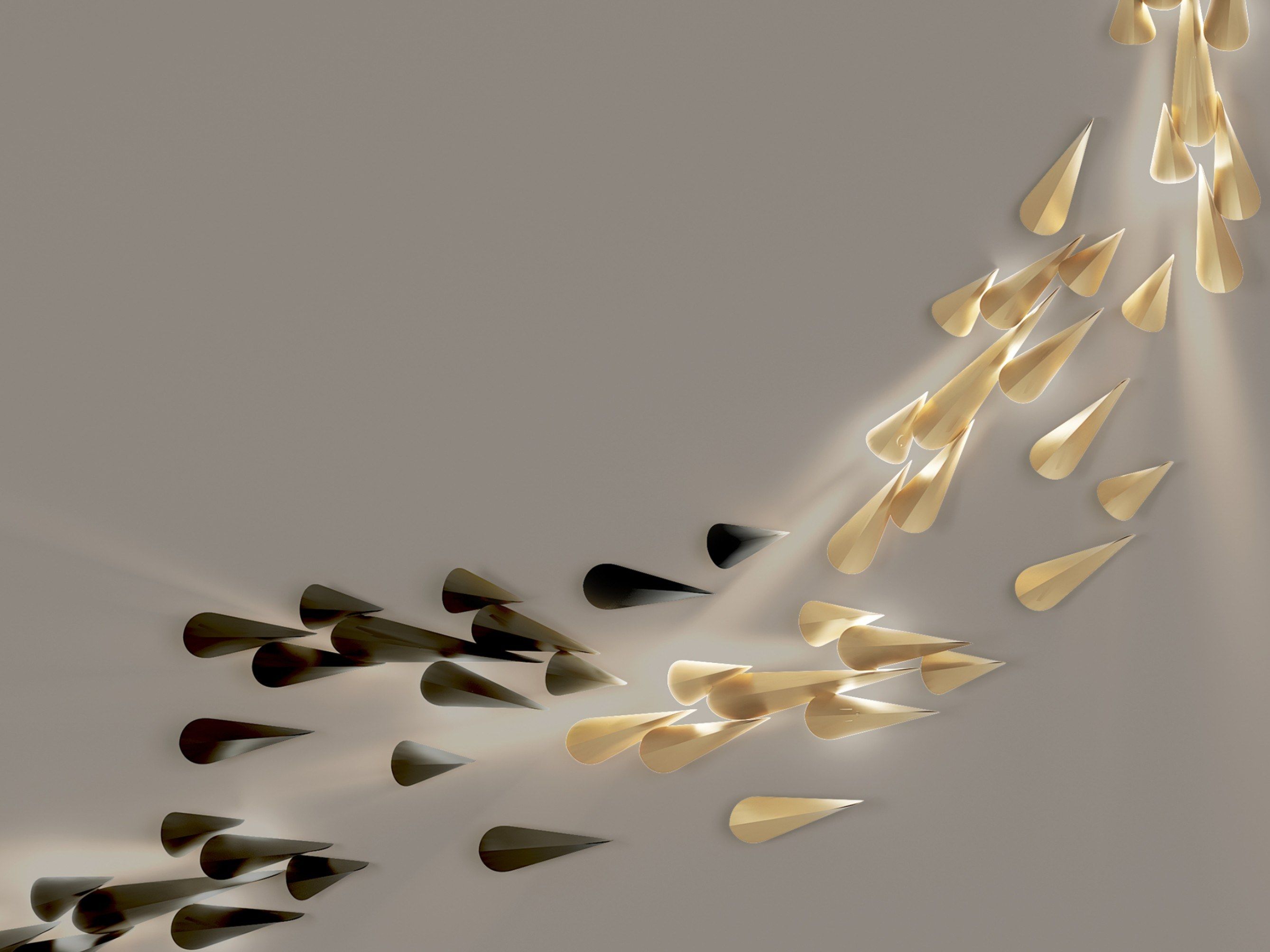 ANODINE | Wall lamp Handmade metal wall lamp By Paolo Castelli | design ...