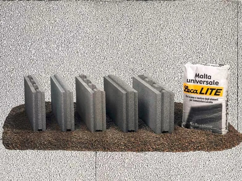 Blocchi per tramezzature interne TRAMEZZA LECALITE - A.N.P.E.L ...