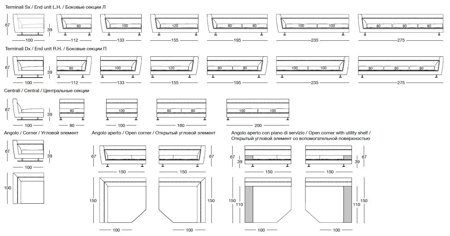 ANSEL | 沙发 Loveluxe 2017 – Essence collection系列 By Longhi 设计师Giuseppe ...