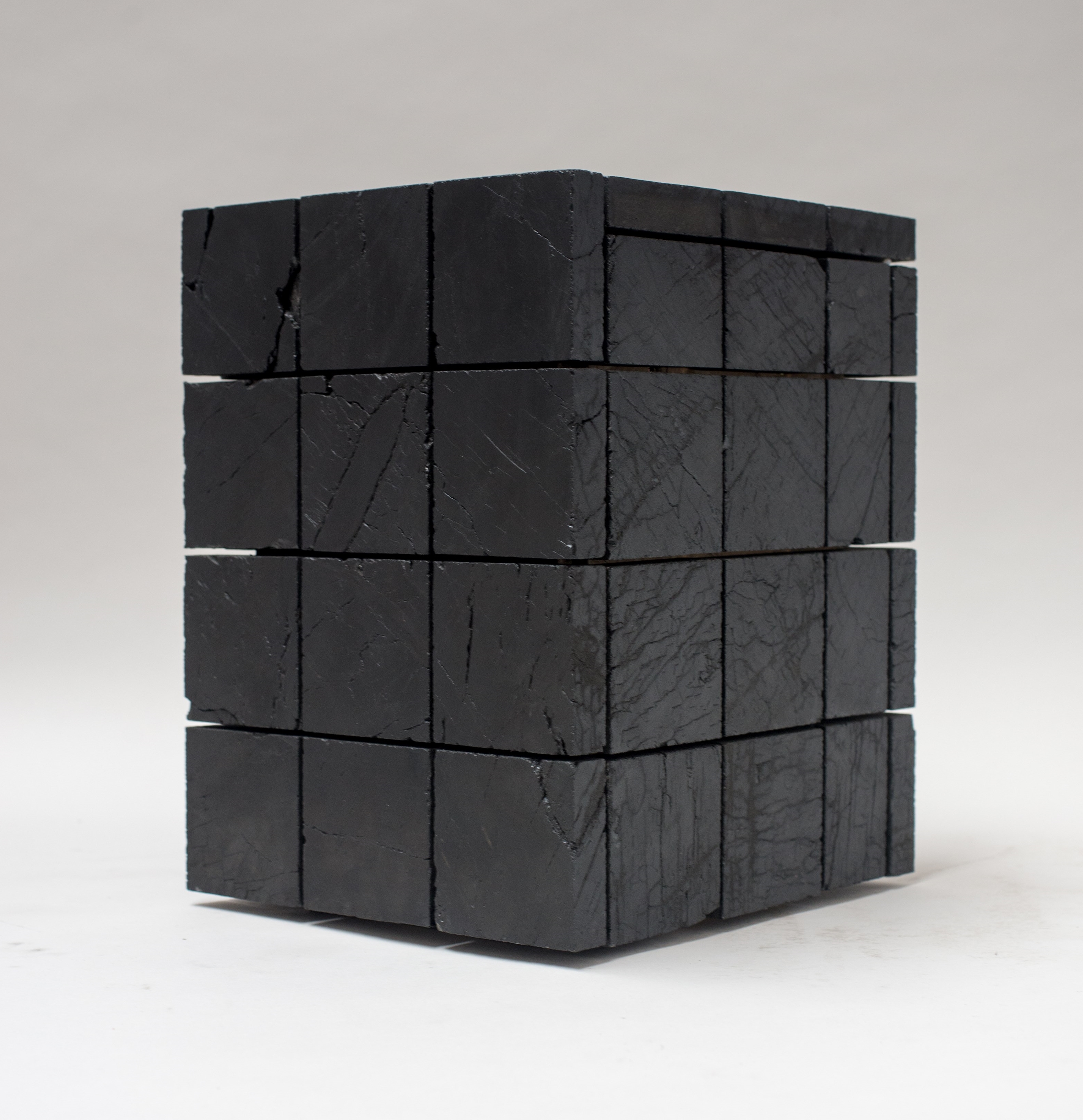 ANTHRACITE COAL | Coffee table Square stone coffee table By MOVIMENTO