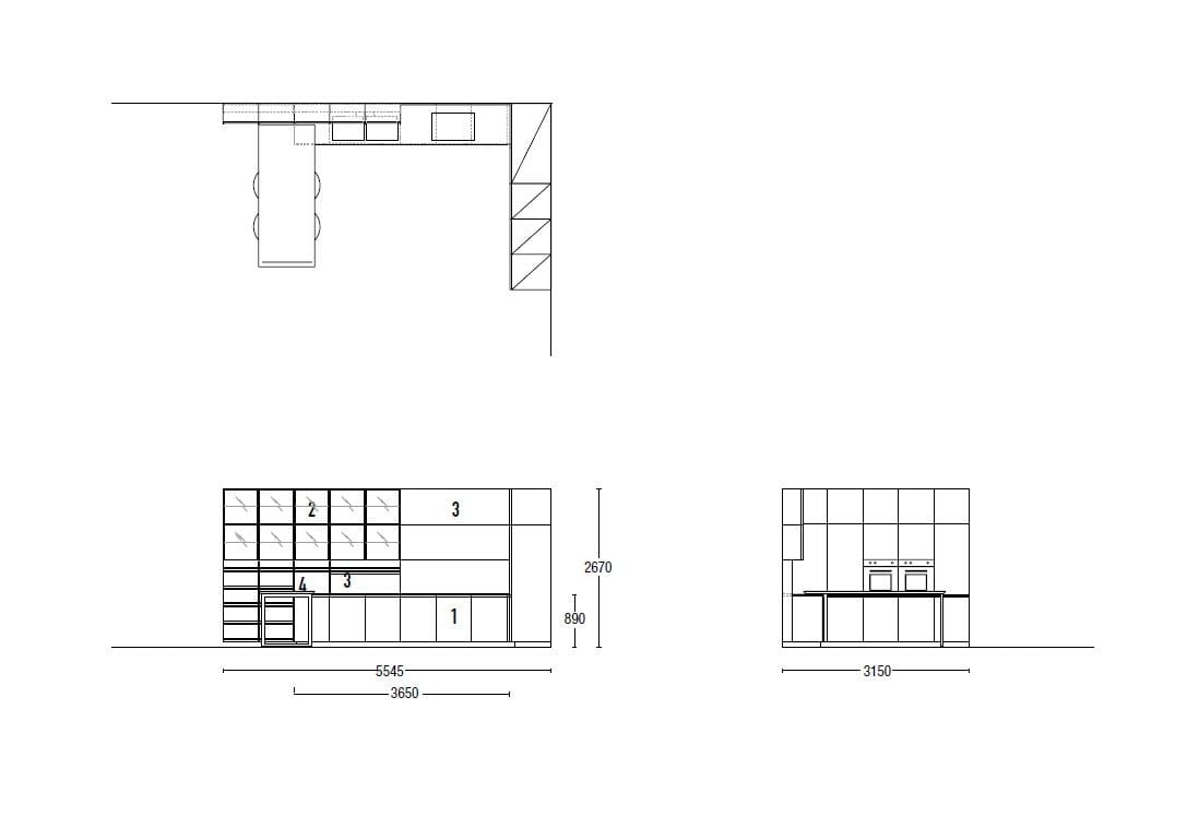 ANTIS | Aluminium kitchen By Euromobil design Roberto Gobbo
