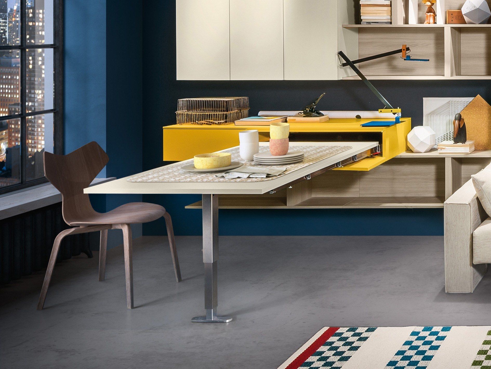 Pull-down Kids writing desk APP By CLEI