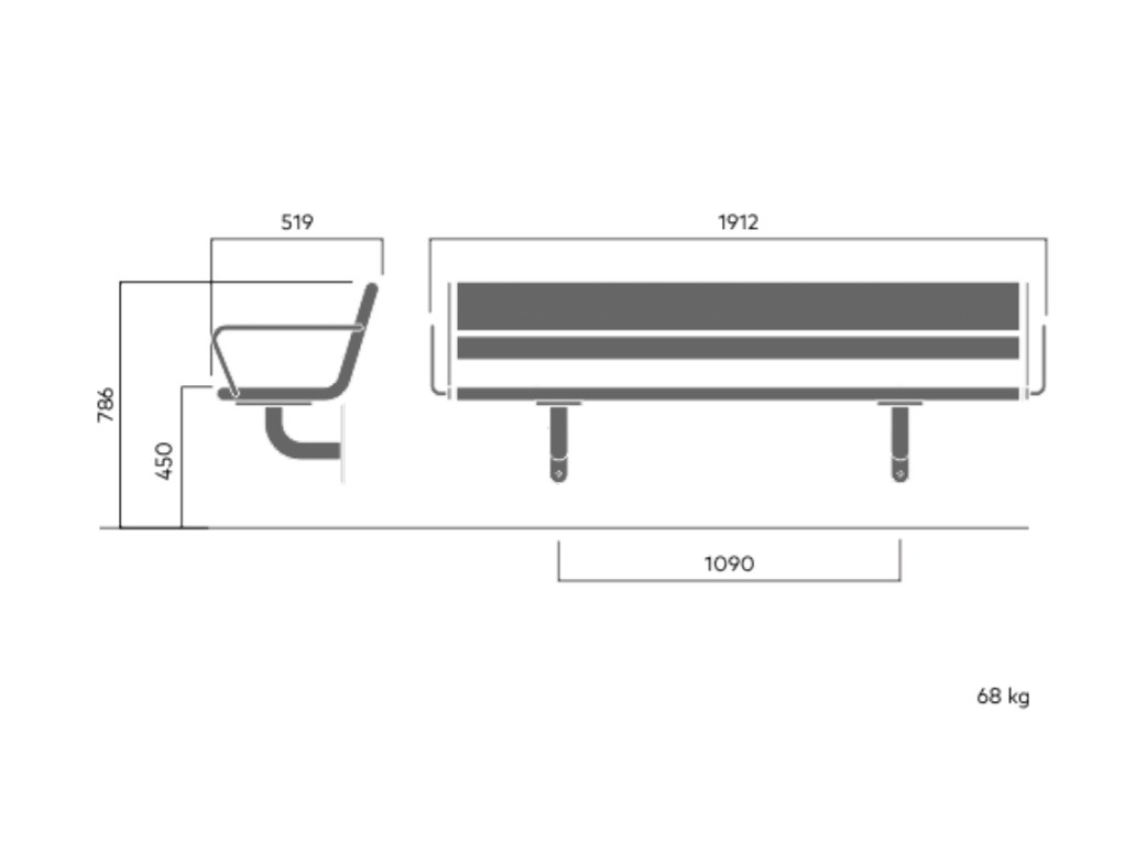 APRIL STAVANGER | Bench By VESTRE