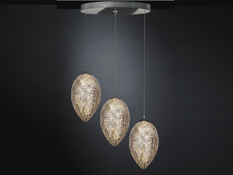 ARABESQUE EGG | Crystal pendant lamp By VGnewtrend
