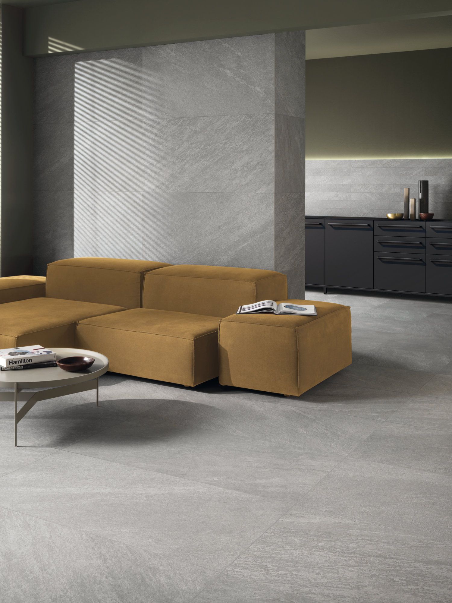 Porcelain stoneware wall/floor tiles ARAN GREY Aran Collection By ...