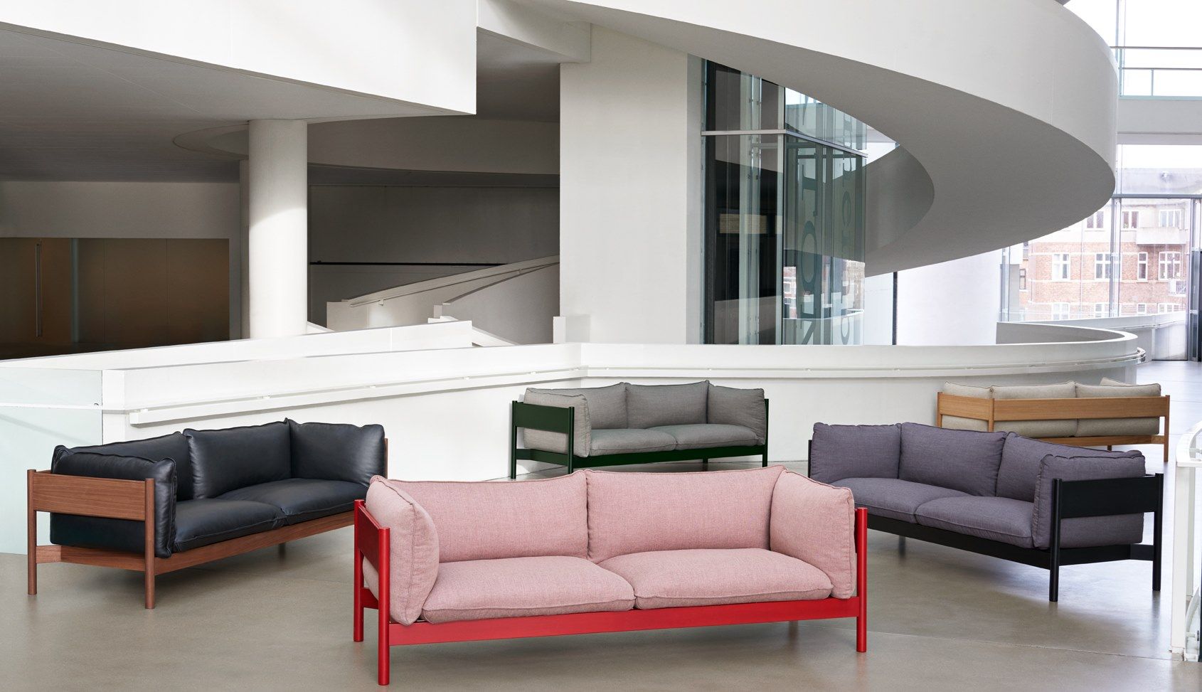 ARBOUR - WATER BASED LACQUER Sofa By Hay