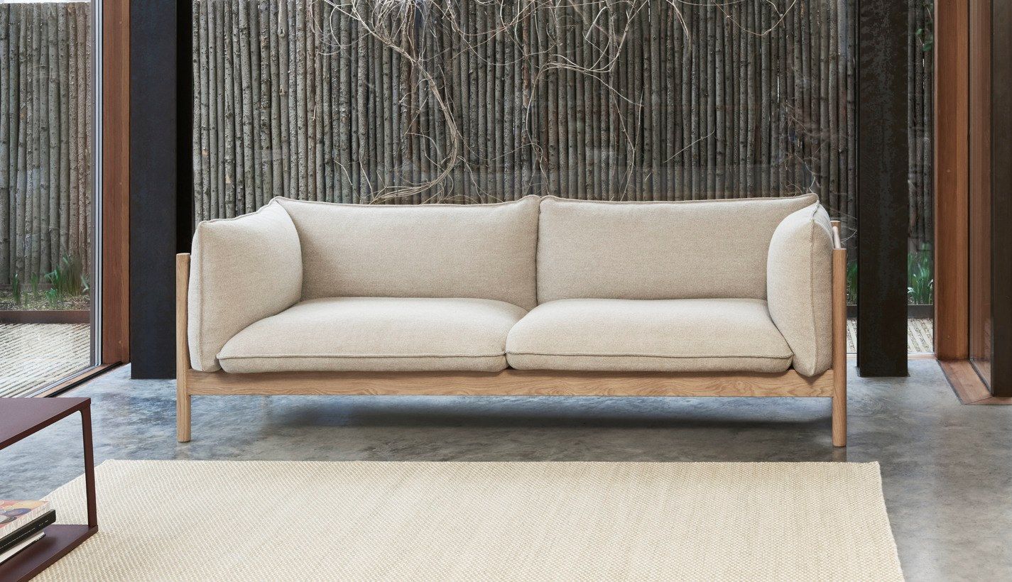 ARBOUR - OILED WAXED OAK Sofa By Hay