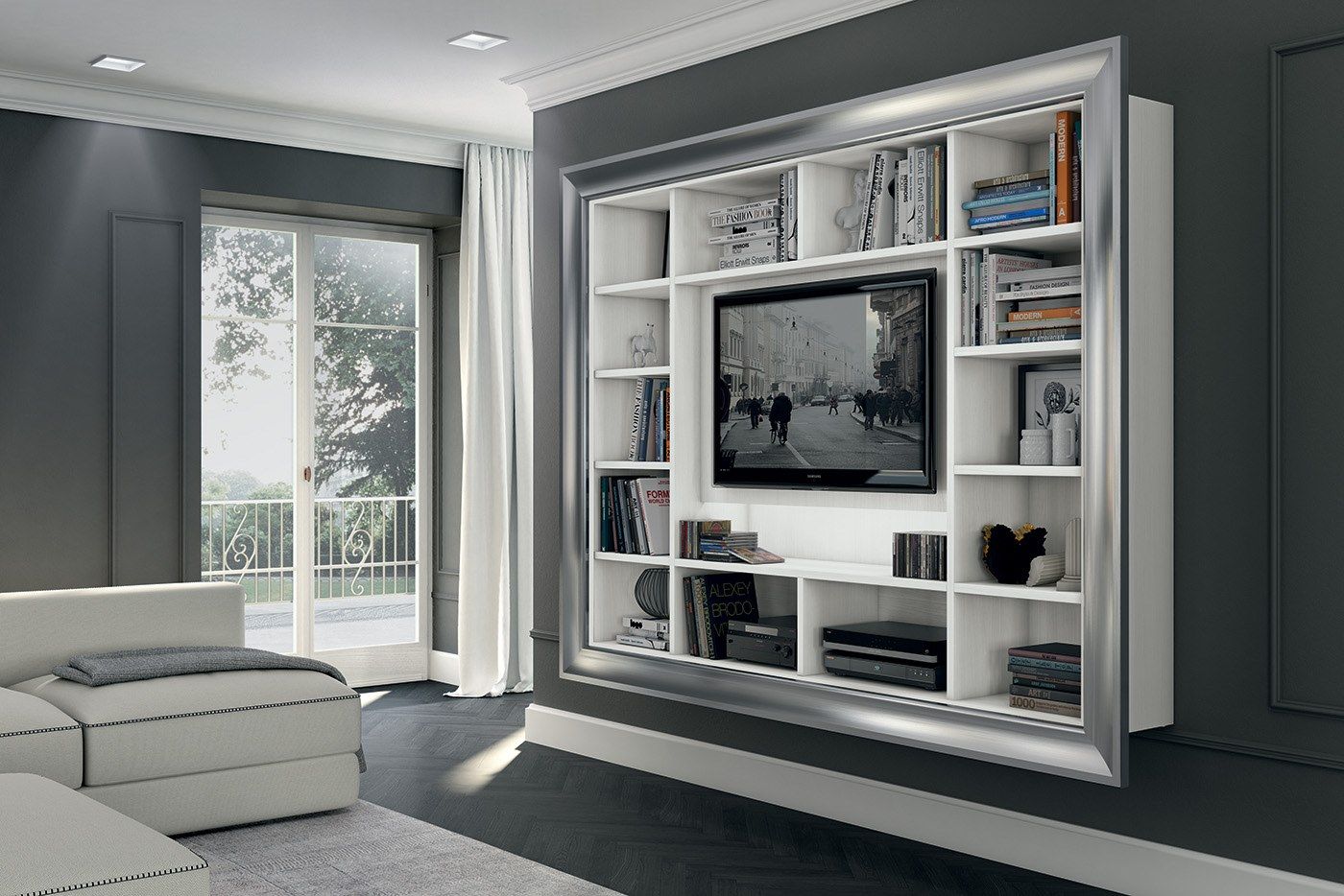 ARCADIA BUCANEVE | Storage wall Arcadia Collection By Colombini Casa