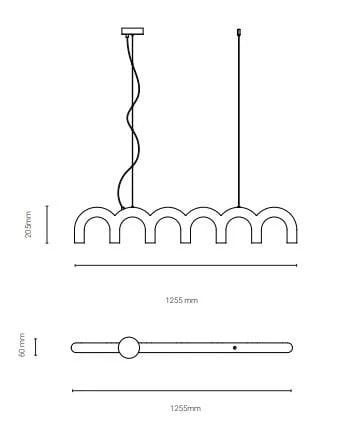 ARCH CUSTOM COLOR Pendant lamp By OBLURE | design Johan Lindstén ...