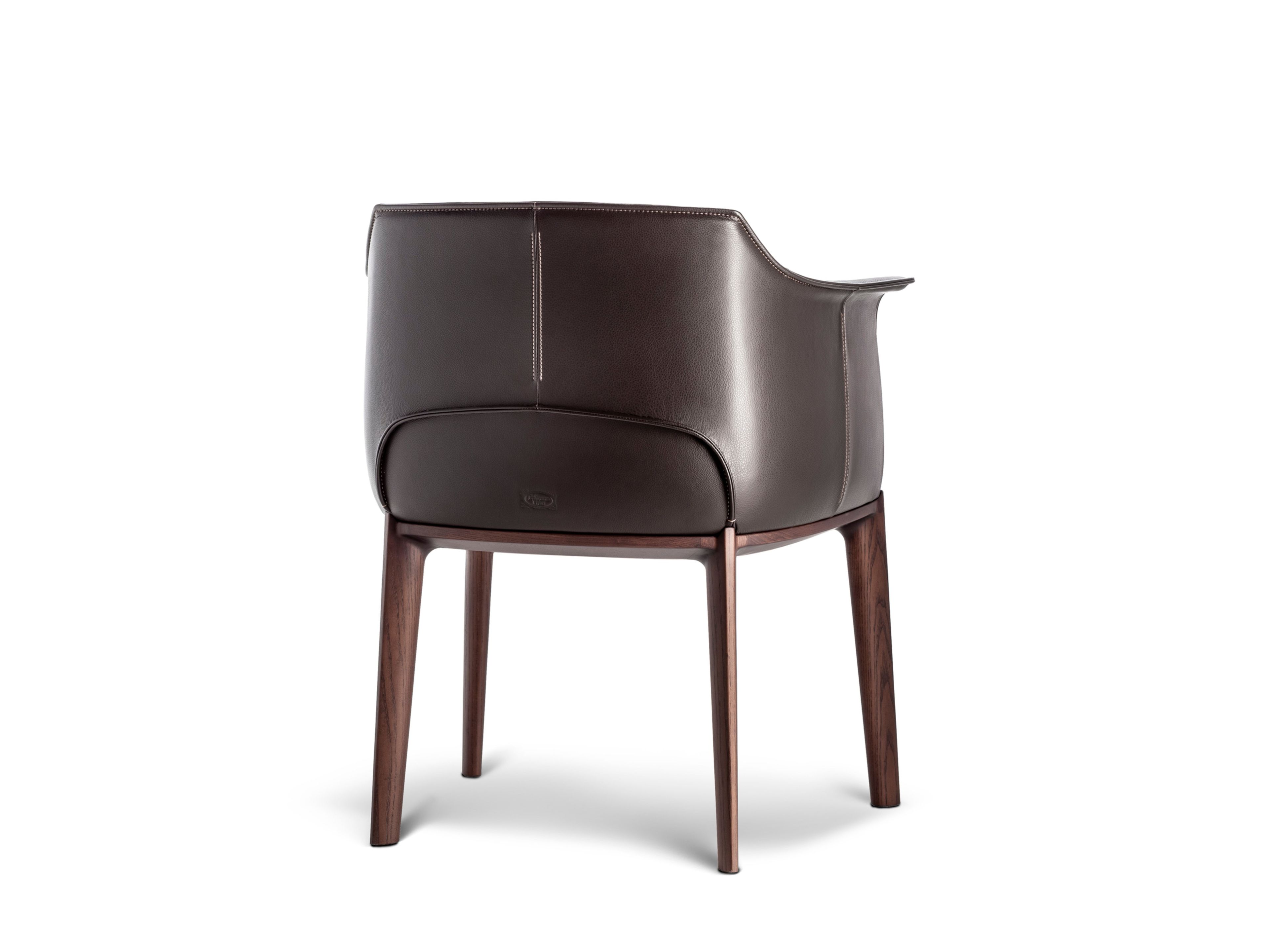 ARCHIBALD Leather easy chair with armrests By Poltrona Frau | design ...