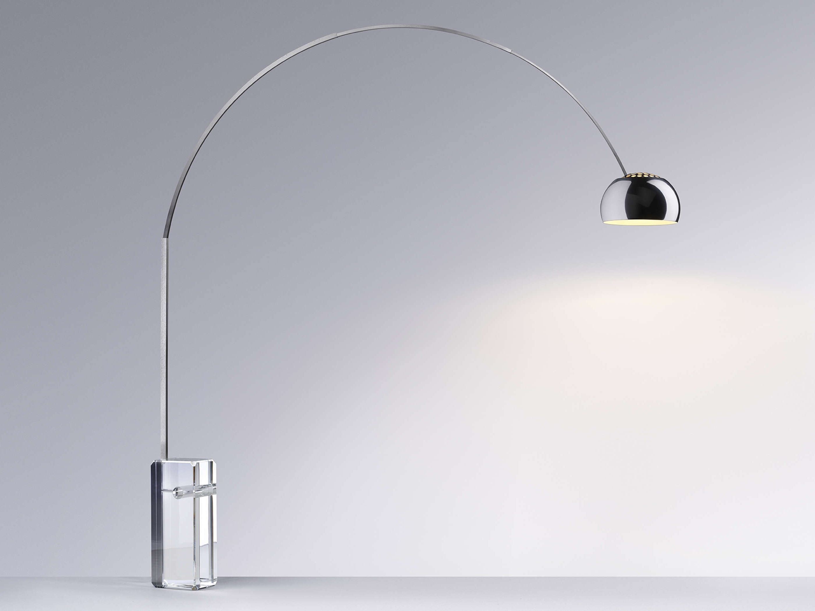 ARCO K Arc lamp By Flos | design Achille Castiglioni, Pier Giacomo Castiglioni
