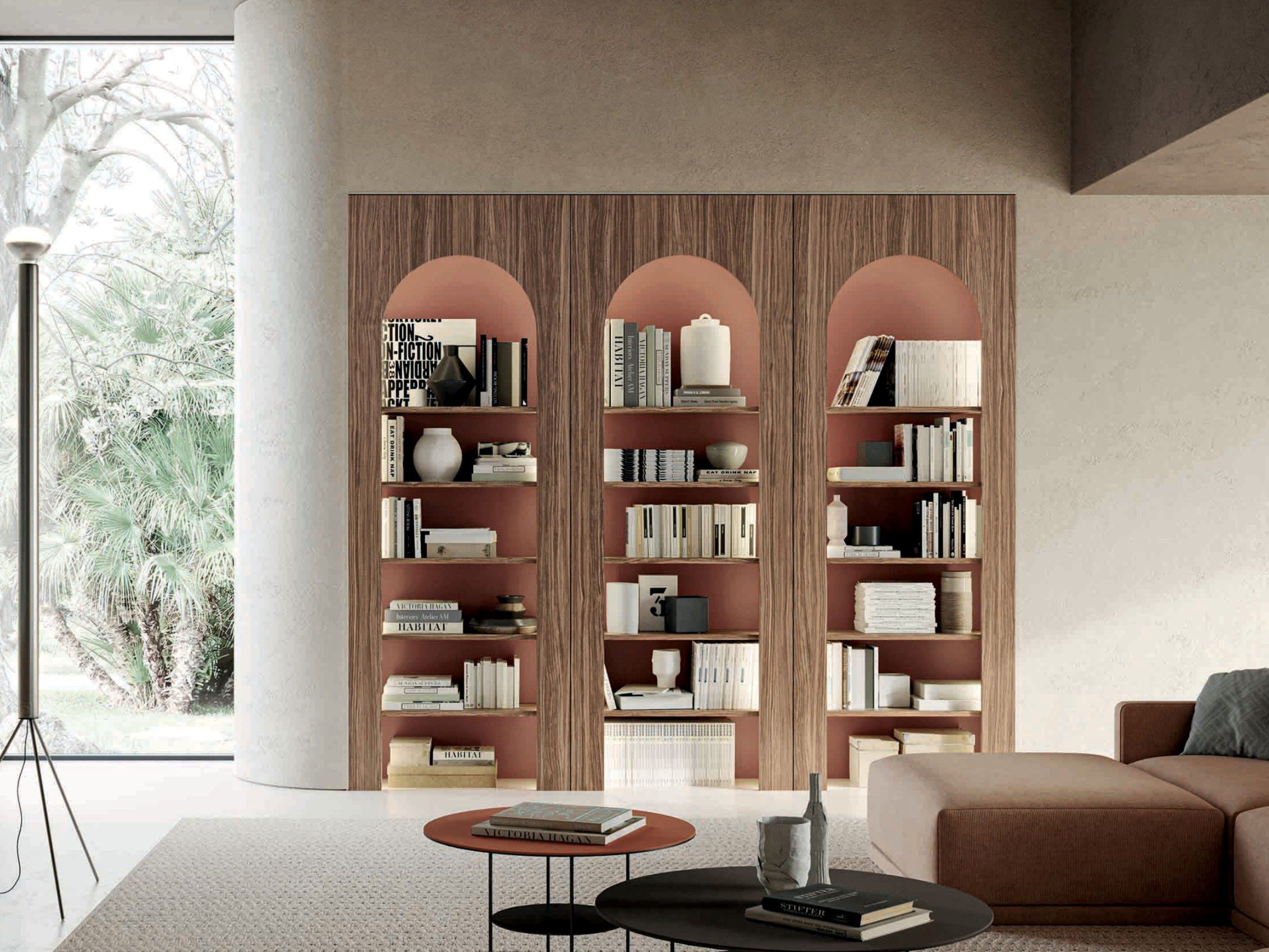 ARCO Bookcase By TUMIDEI