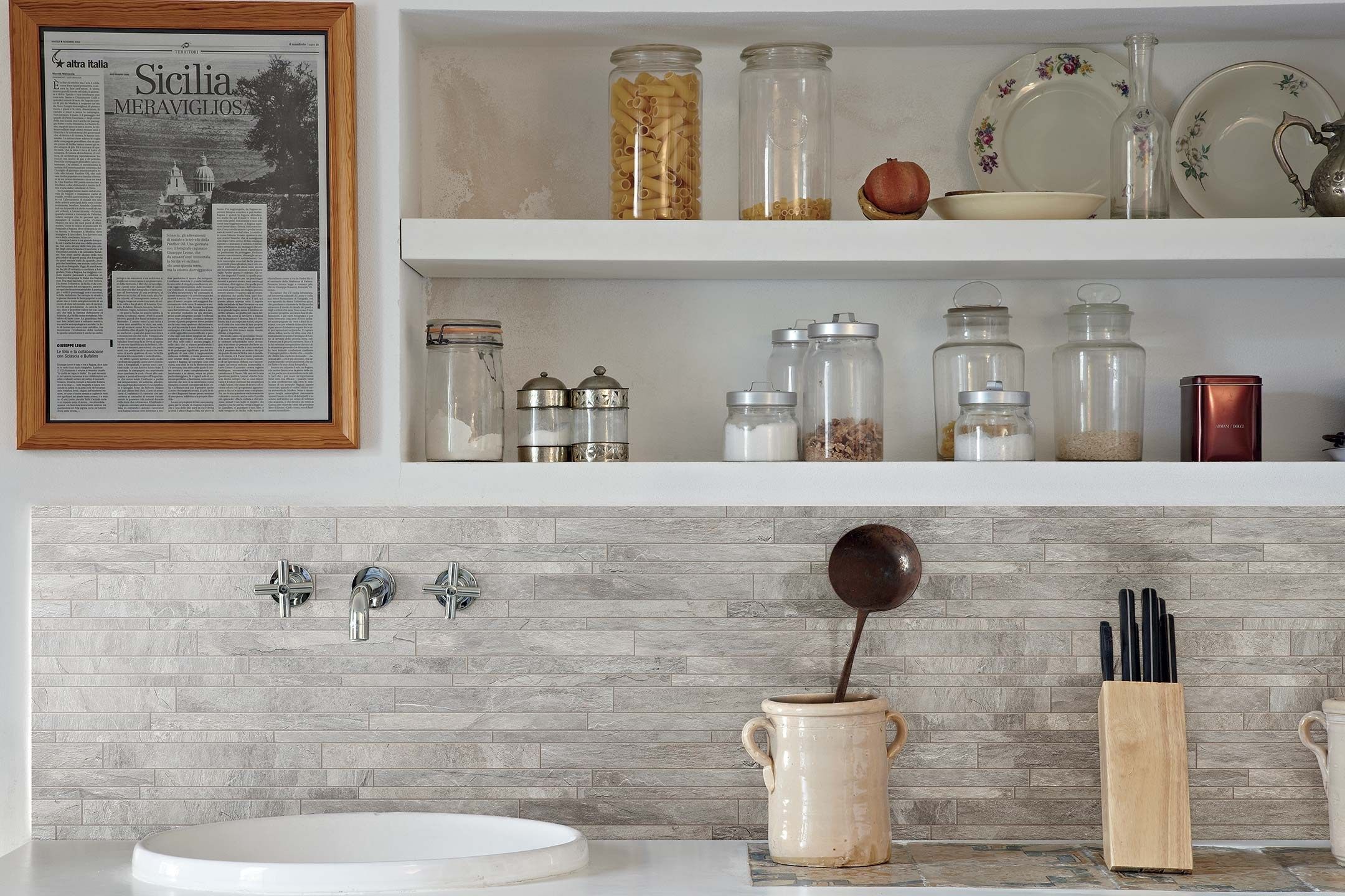 ARDOISE Wall/floor tiles with stone effect By Florim Ceramiche