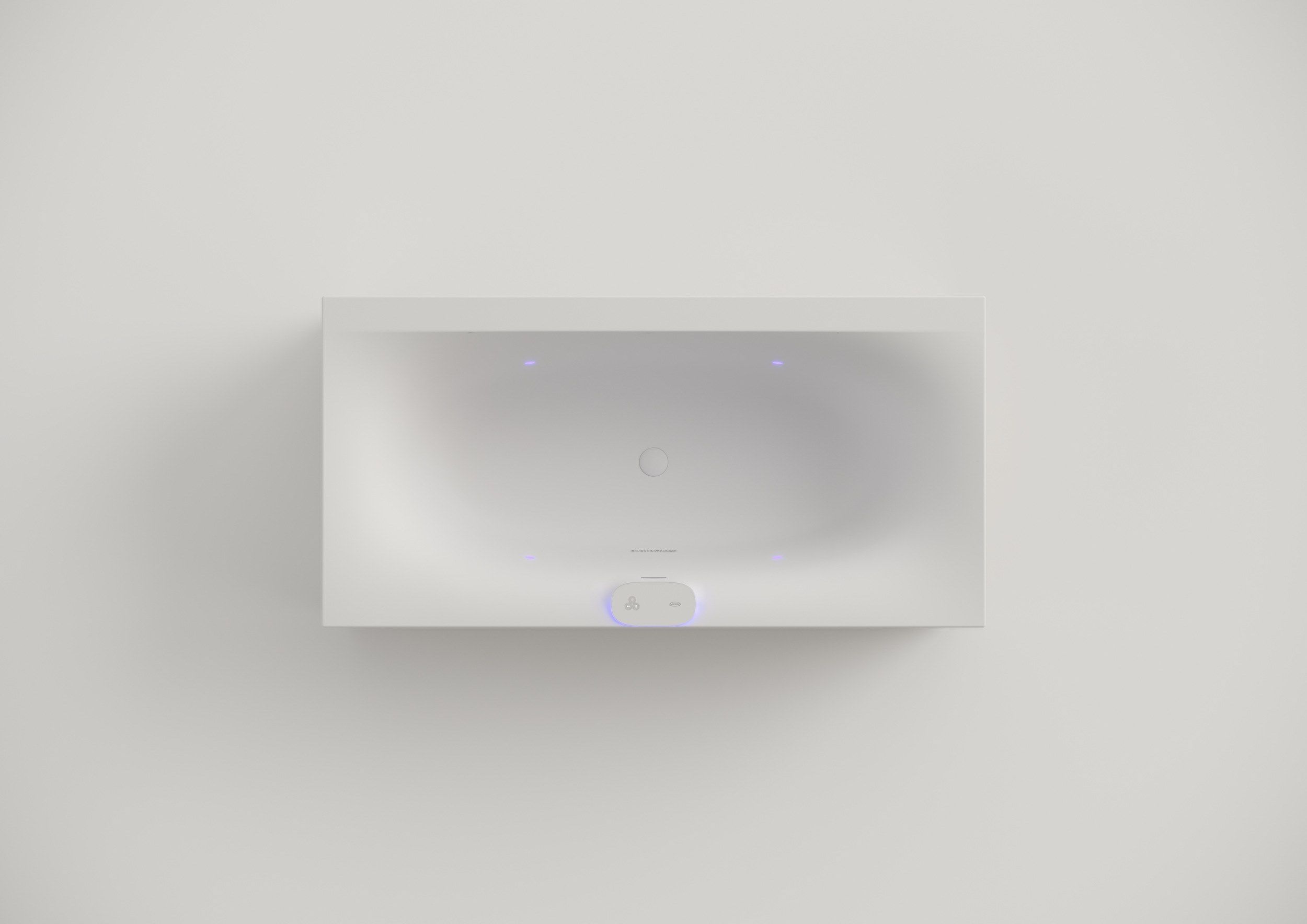 Rectangular acrylic bathtub ARGA® 180 By Jacuzzi® design Whynot Design