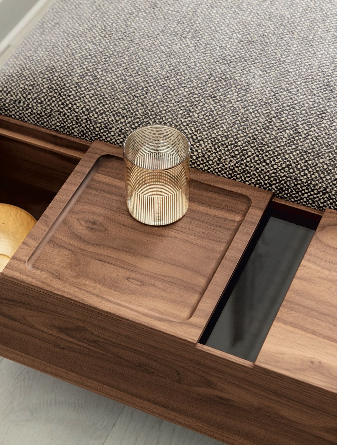 ARGO | Corner sofa Sectional fabric sofa with storage space By Porada ...