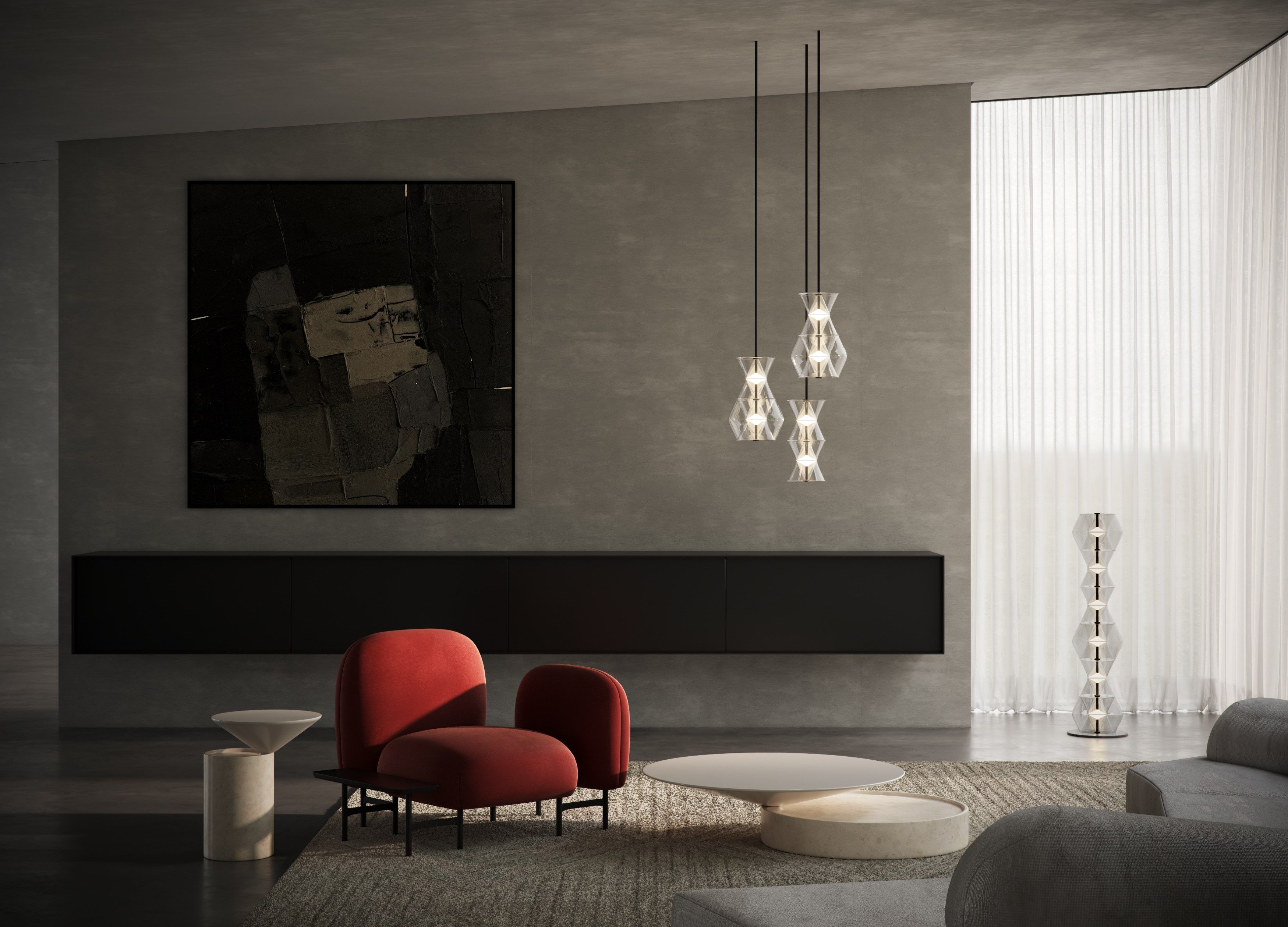 ARGYLE | 吊灯 吊灯 By Rakumba | design Luca Nichetto