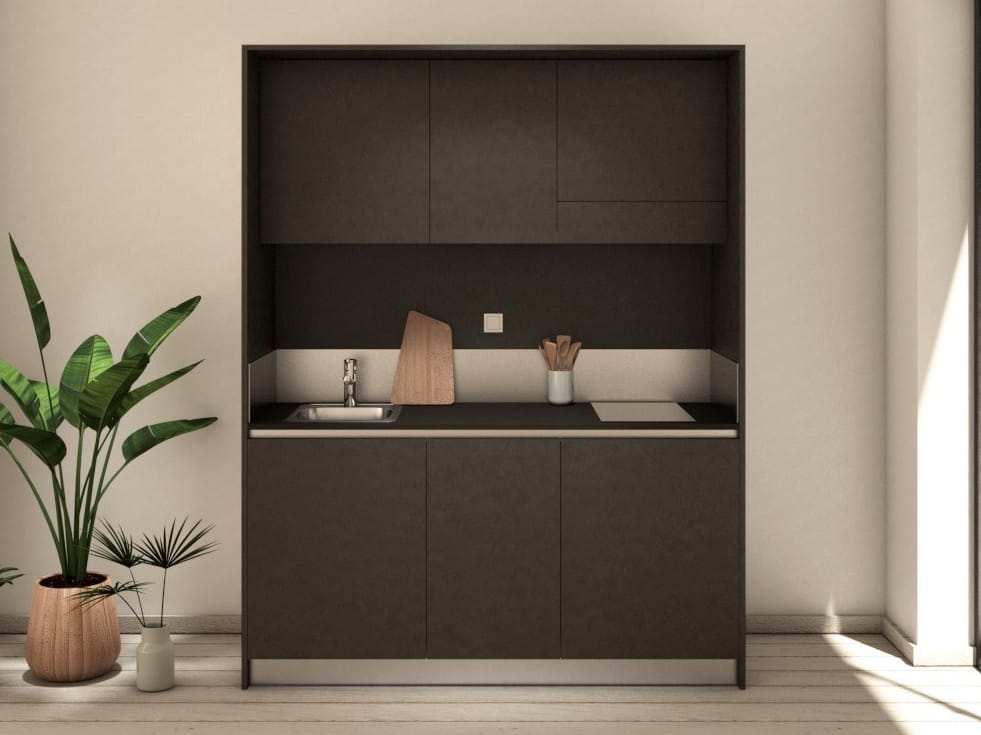 Mini kitchen ARIA 169 By MiniCucine.com design Paolo Gandin, Oscar ...