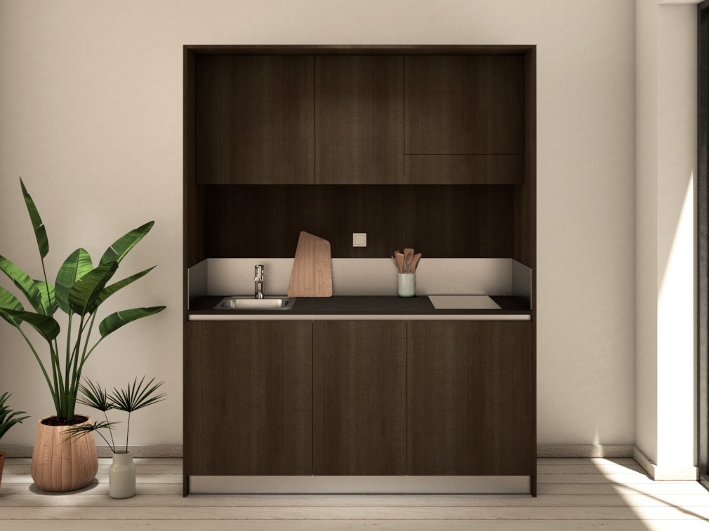 Mini kitchen ARIA 169 By MiniCucine.com design Paolo Gandin, Oscar ...