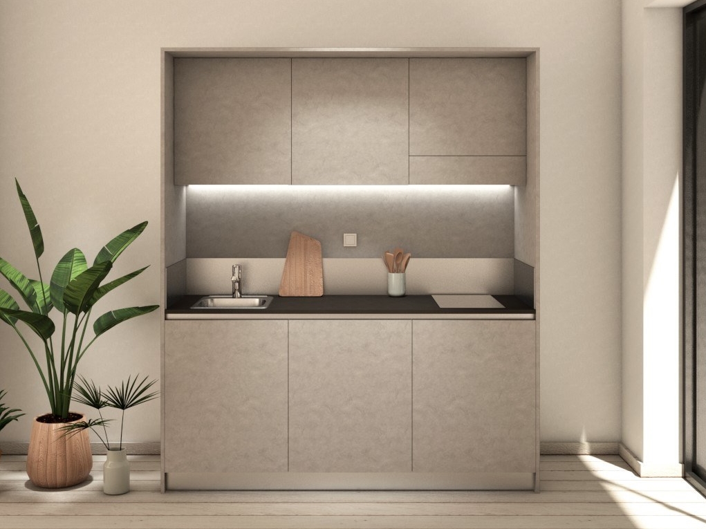 Mini kitchen ARIA 184 Aria Collection By MiniCucine.com design Paolo ...