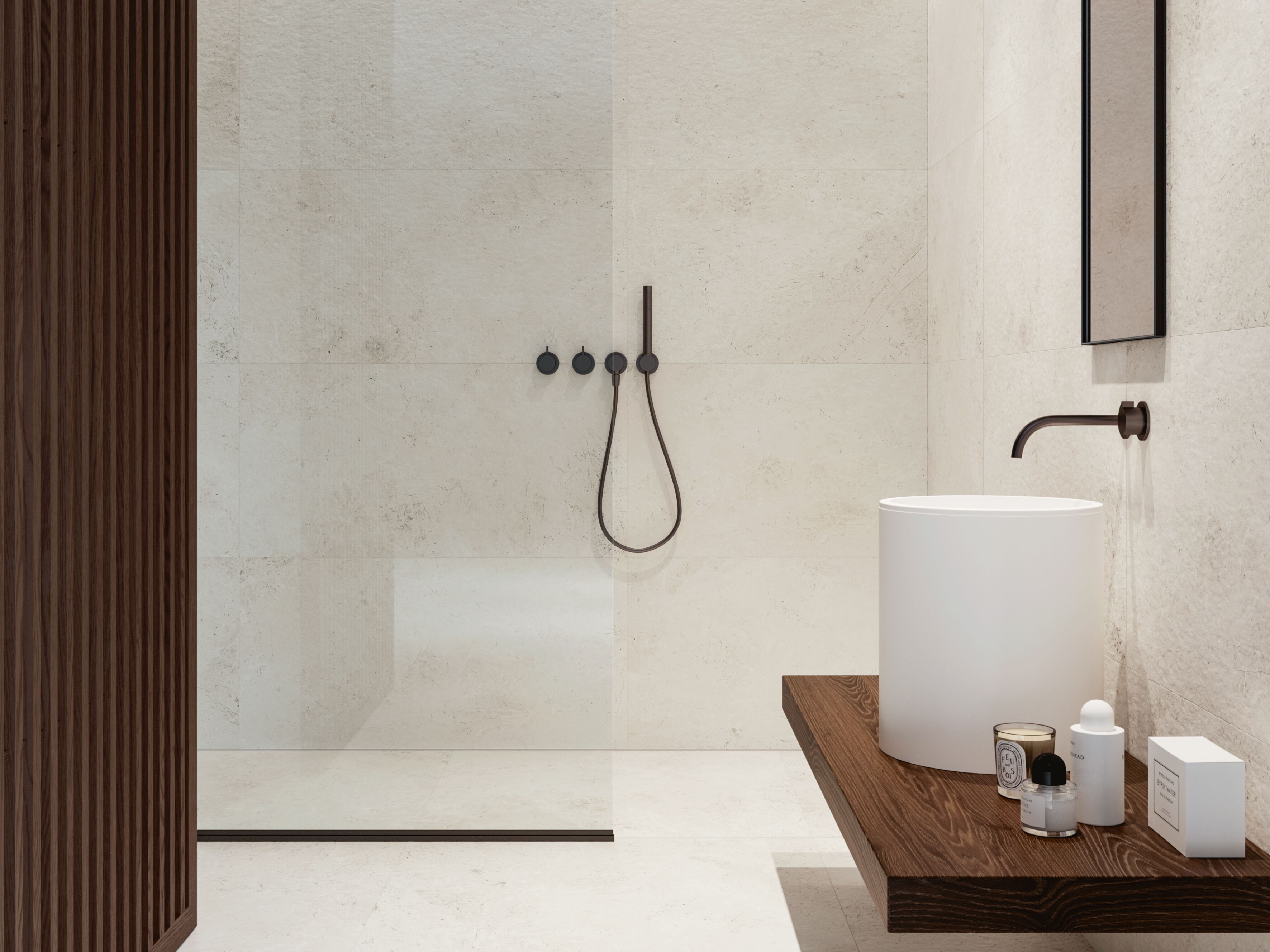 TWIN.S - PLASTER Flooring By ARIOSTEA