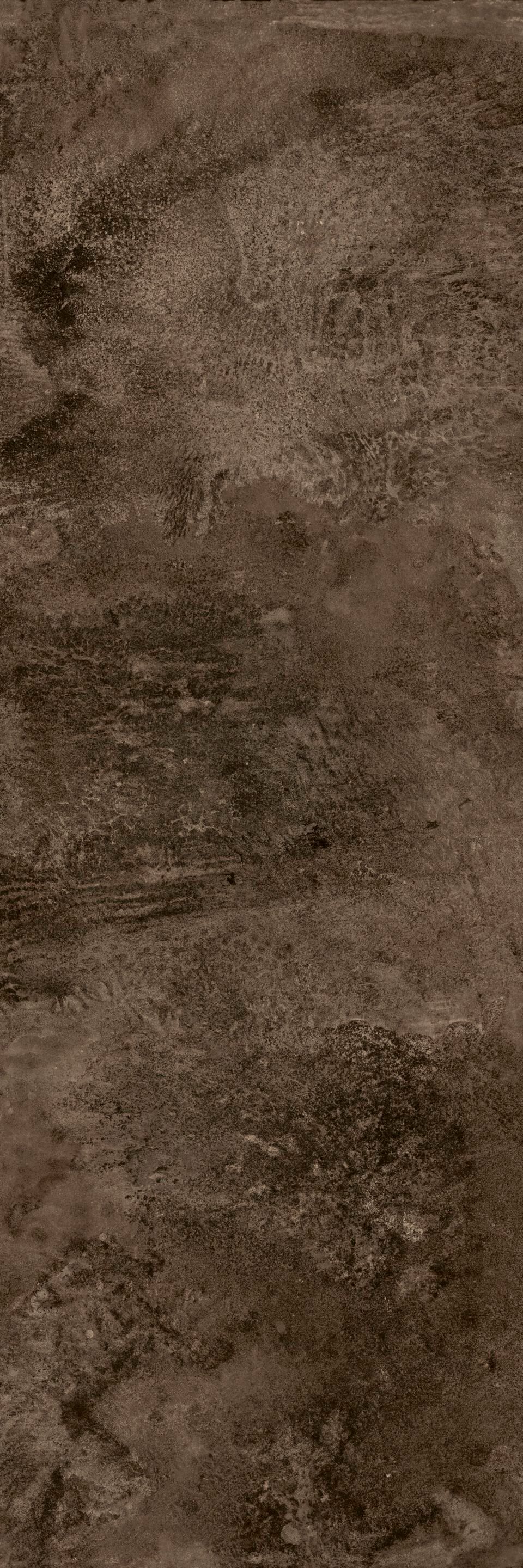 ULTRA METAL - BROWN ZINC Porcelain stoneware wall/floor tiles with ...