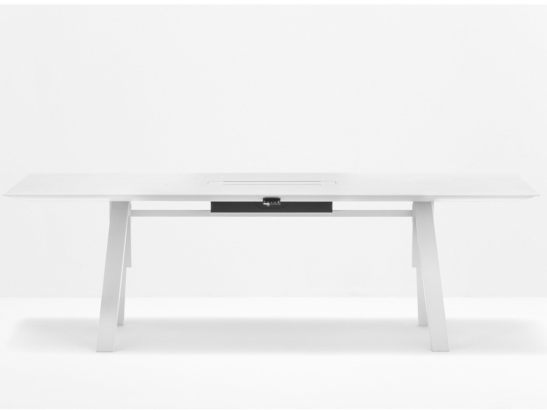 ARKI-TABLE ADJUSTABLE Height-adjustable office desk By Pedrali