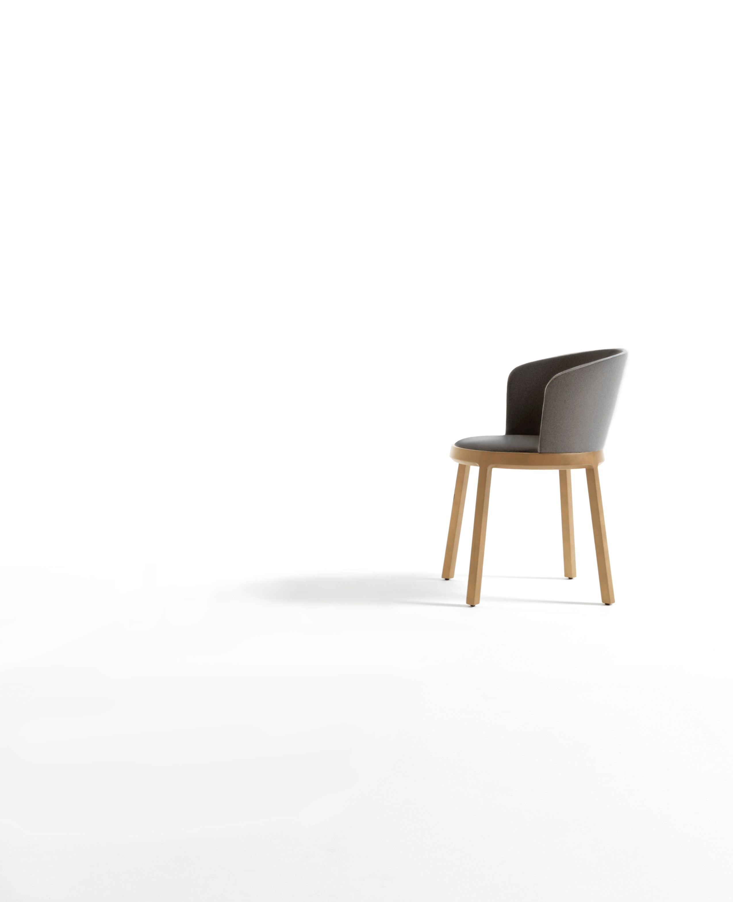 Fabric chair ARO 691T Aro Collection By Capdell design Carlos Tiscar