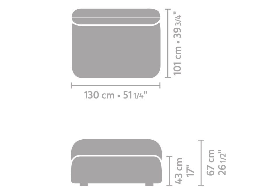 ARP Sectional fabric sofa By Linteloo | design Sebastian Herkner