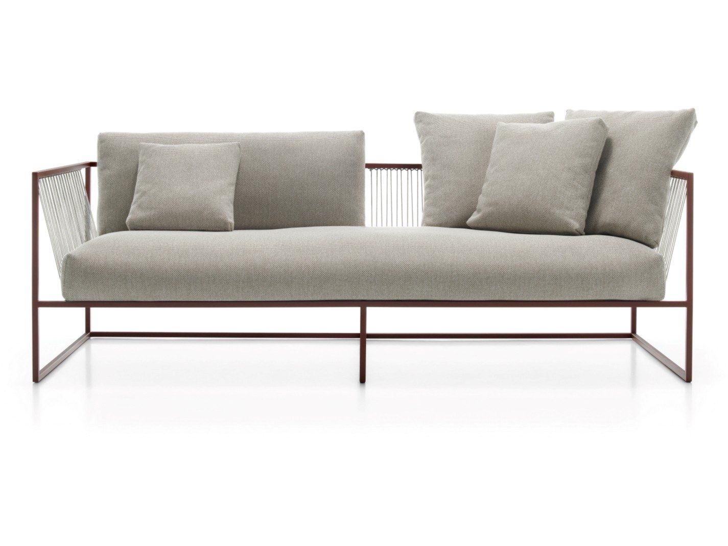 ARPA 3 seater fabric sofa By MDF Italia | design Ramón Esteve