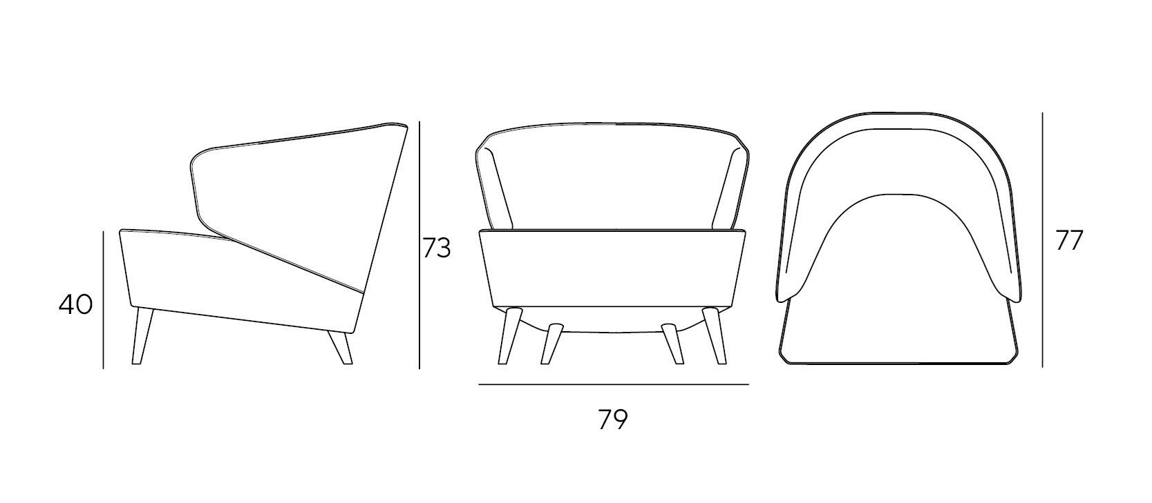 ARSENALE GL1 | 扶手椅 扶手椅 By INNOVA Imbottiti | design Antonio Fattore