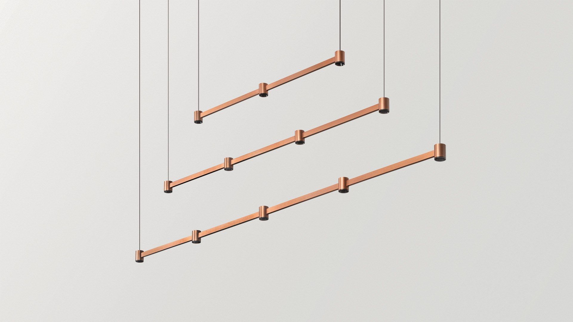 ART MODULAR Pendant lamp By Arkoslight | design Rubén Saldaña, Luis Latras