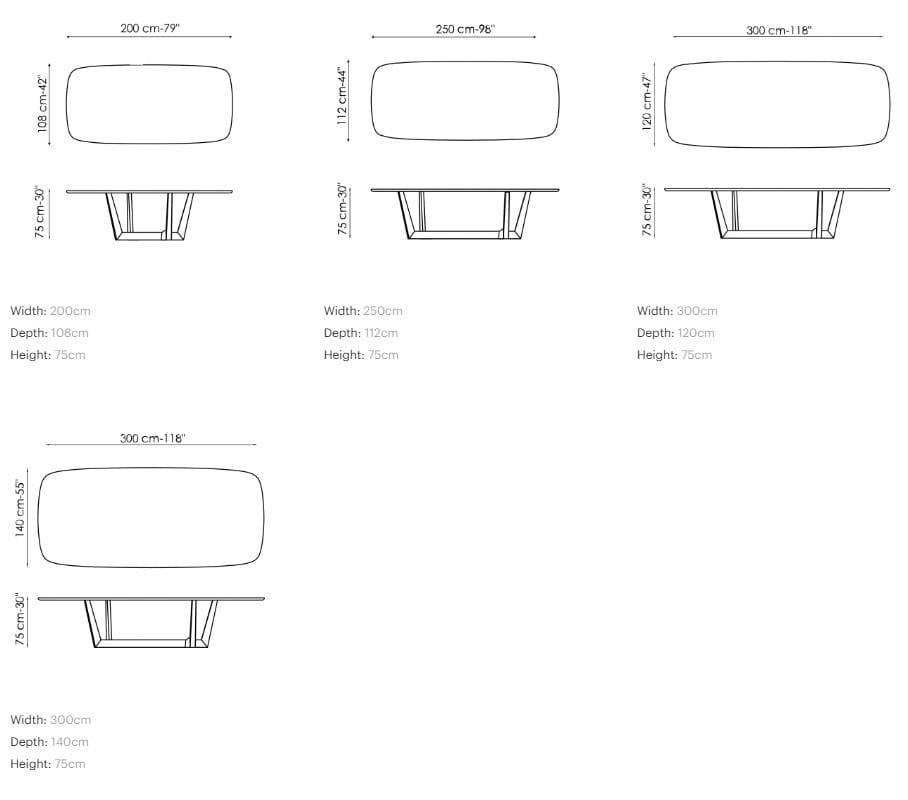 ART WOOD Table By Bonaldo