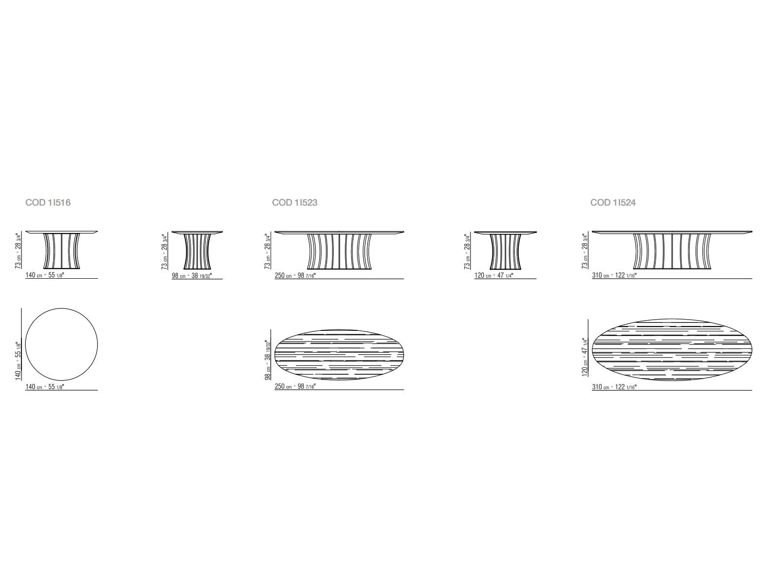 ARTHUR | Table By Mood by Flexform design Carlo Colombo