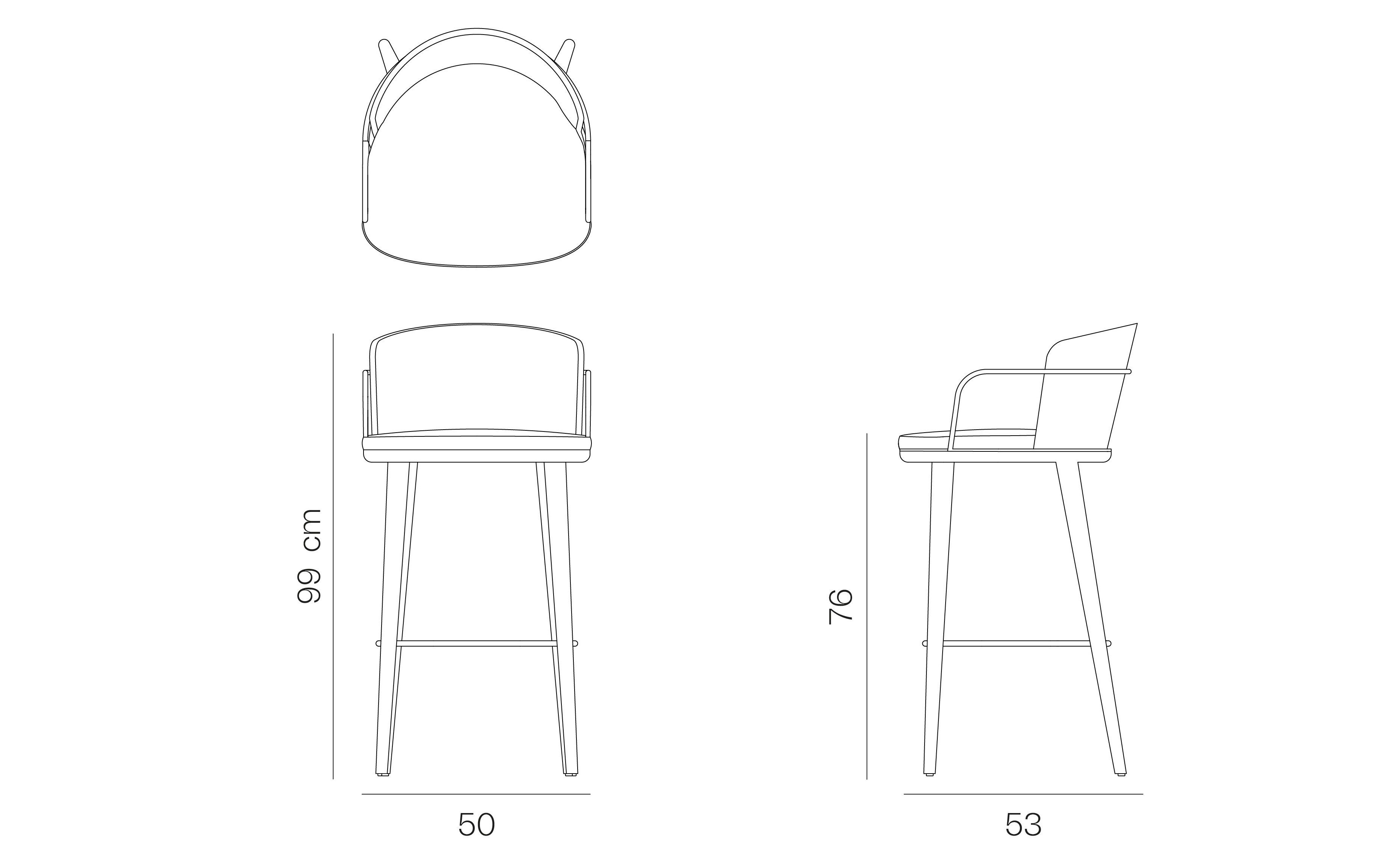 ARVEN 凳子 By PARLA | design Burcu Özdamar