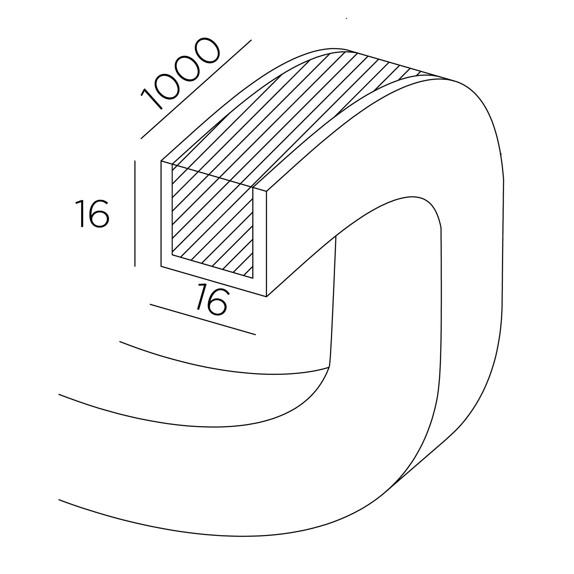 ASAI 3D PVC linear lighting profile for LED modules By LedsC4