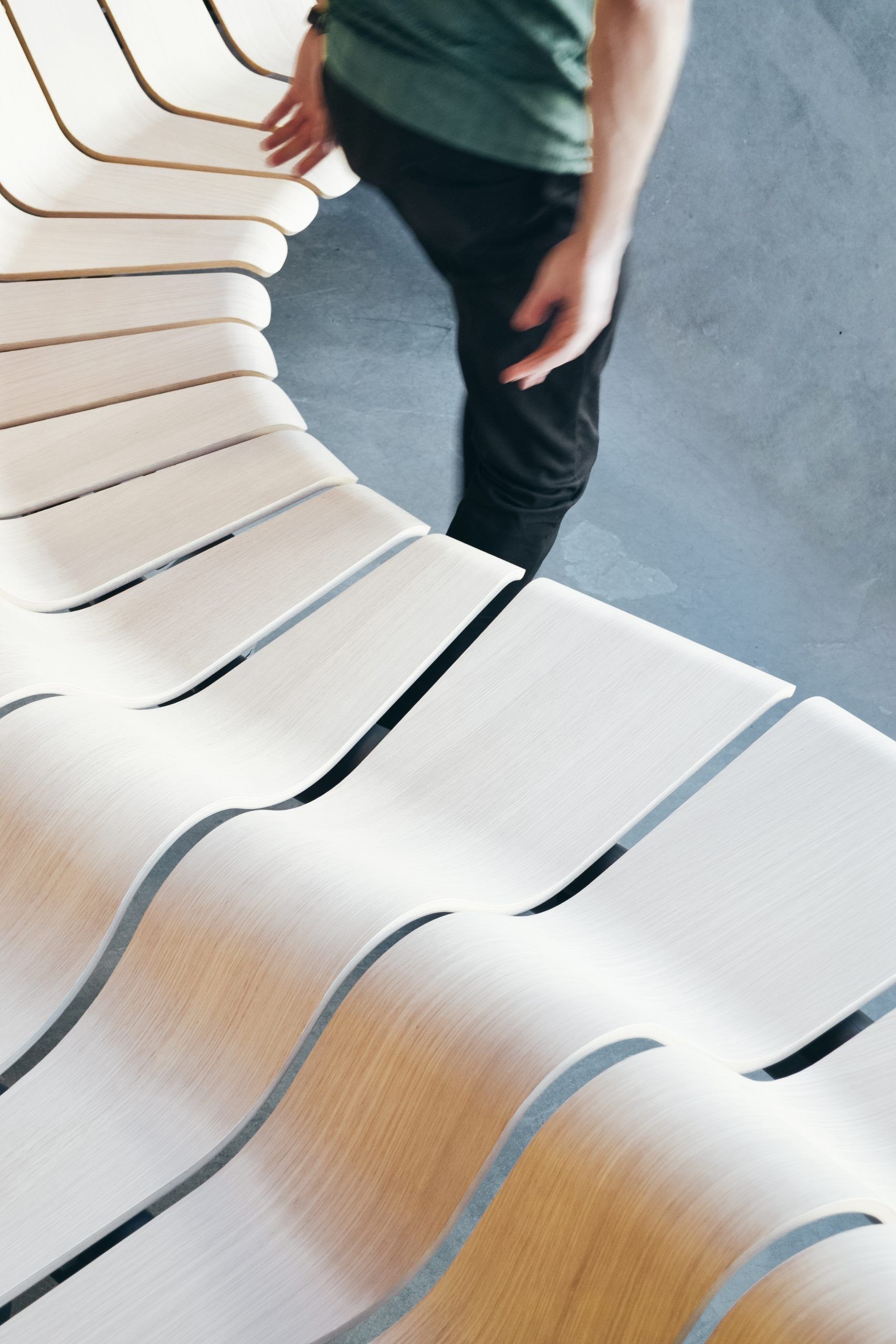 ASCENT DOUBLE RISE Bench By Green Furniture Concept