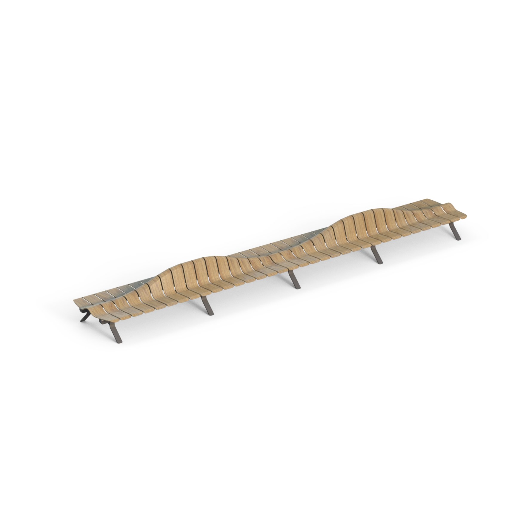 ASCENT DOUBLE RISE Bench By Green Furniture Concept