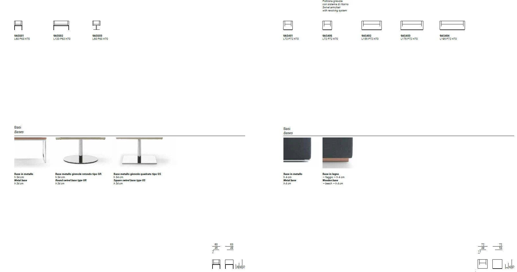 ASCOT | Small sofa By Marelli