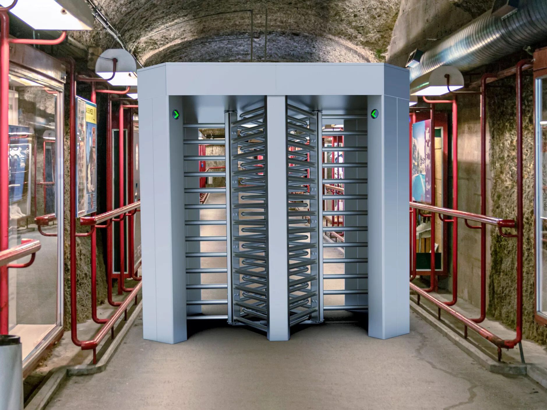 ASSA ABLOY FT300 Turnstile By ASSA ABLOY Entrance Systems