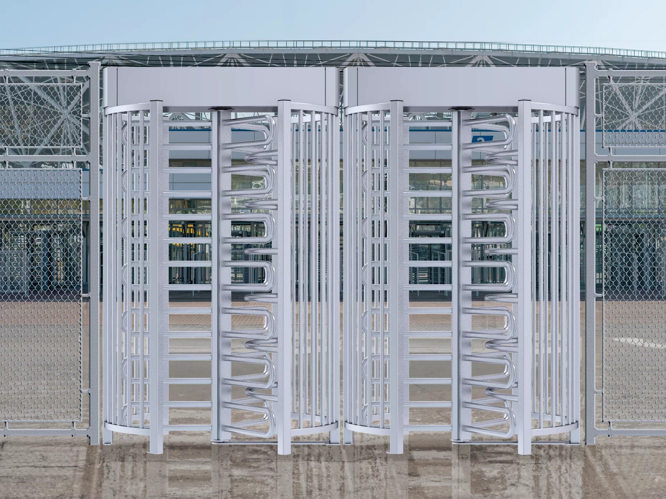 ASSA ABLOY FT400 Turnstile By ASSA ABLOY Entrance Systems