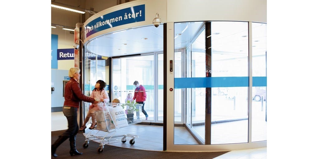 Swivel Automatic entry door ASSA ABLOY RD3L By ASSA ABLOY