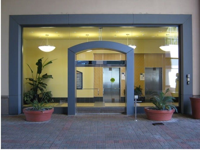 ASSA ABLOY SW200i OHC Hinged Automatic entry door By ASSA ABLOY ...